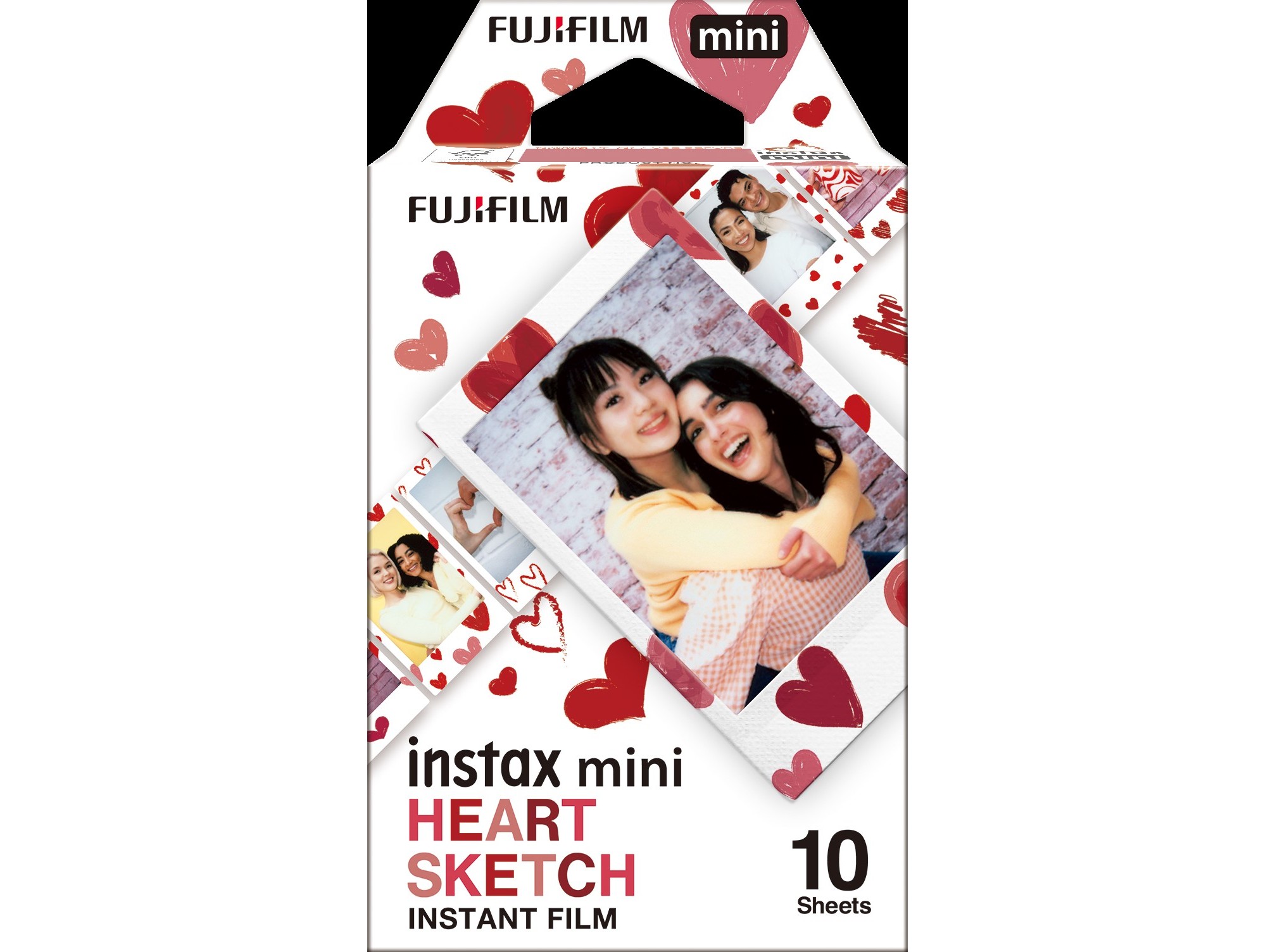 Recarga Fujifilm Instax Mini Heart Sketch | Auchan