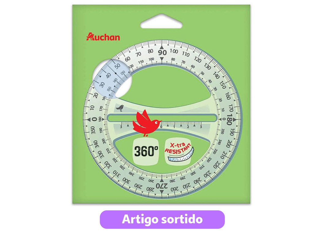 Transferidor De Circulo Completo Para Criancas