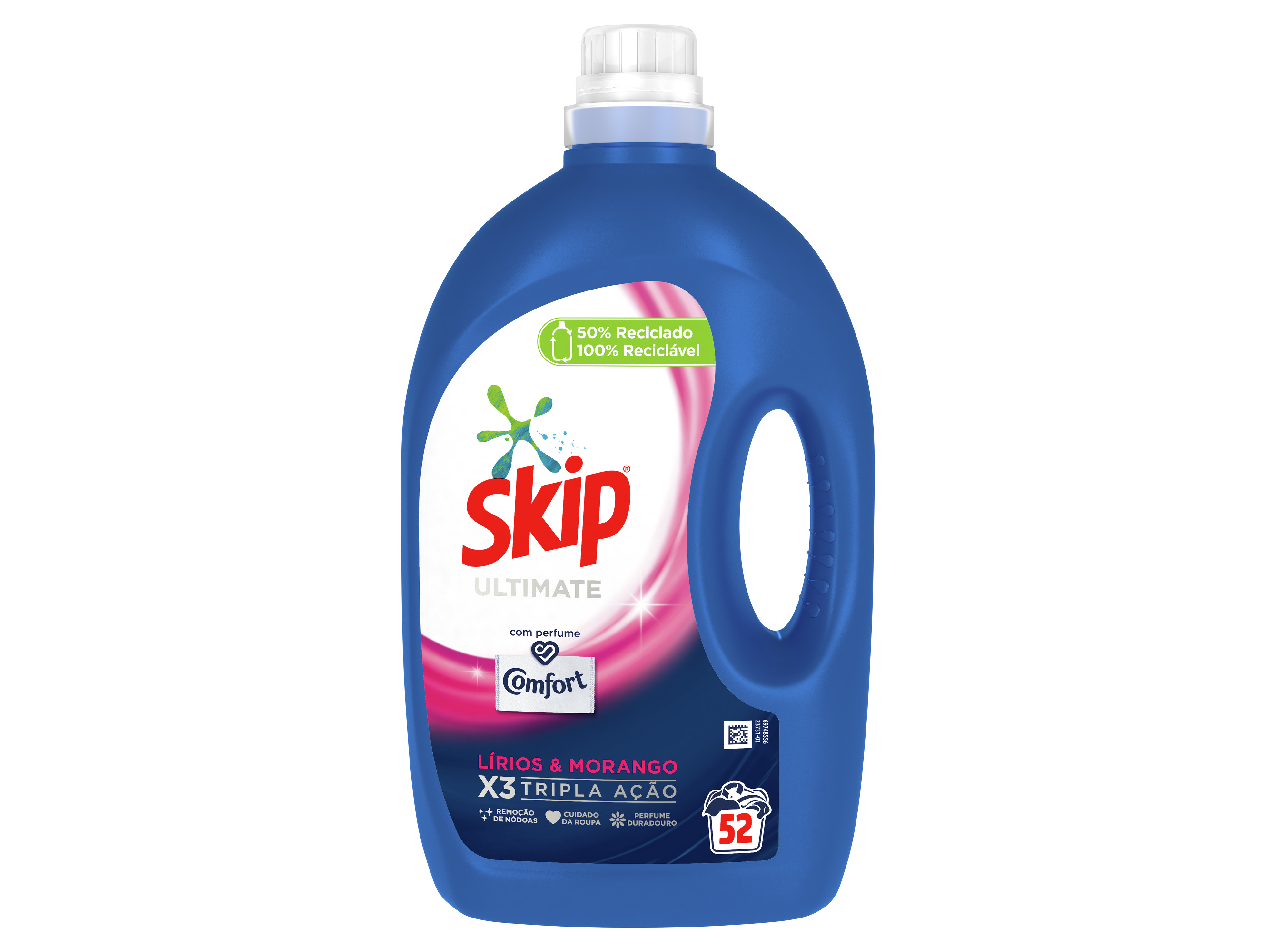 Detergente Roupa Máquina Liquído Skip 2em1 Ultimate 52d | Auchan
