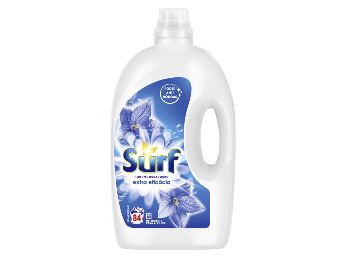 Detergente Roupa Máquina Líquido Surf Extra Eficácia 84d | Auchan