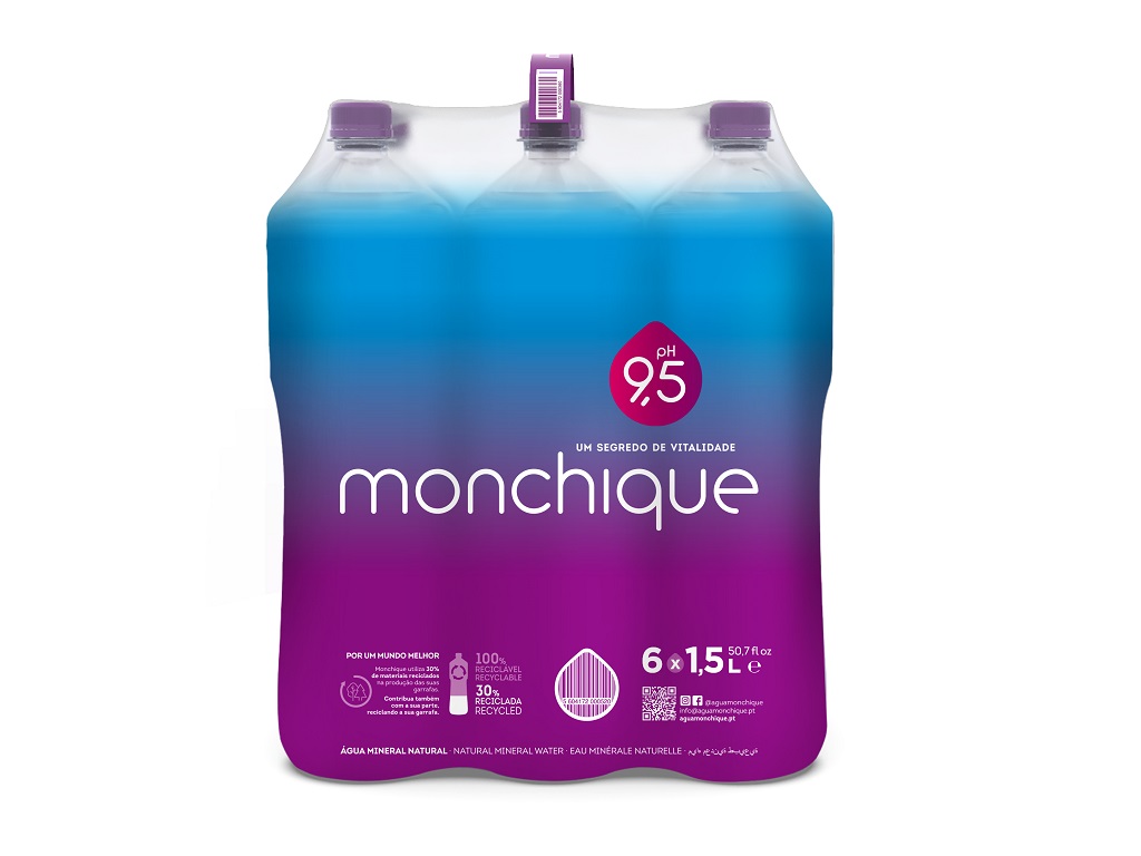 Água Monchique Mineral Natural 6x1.5l | Auchan