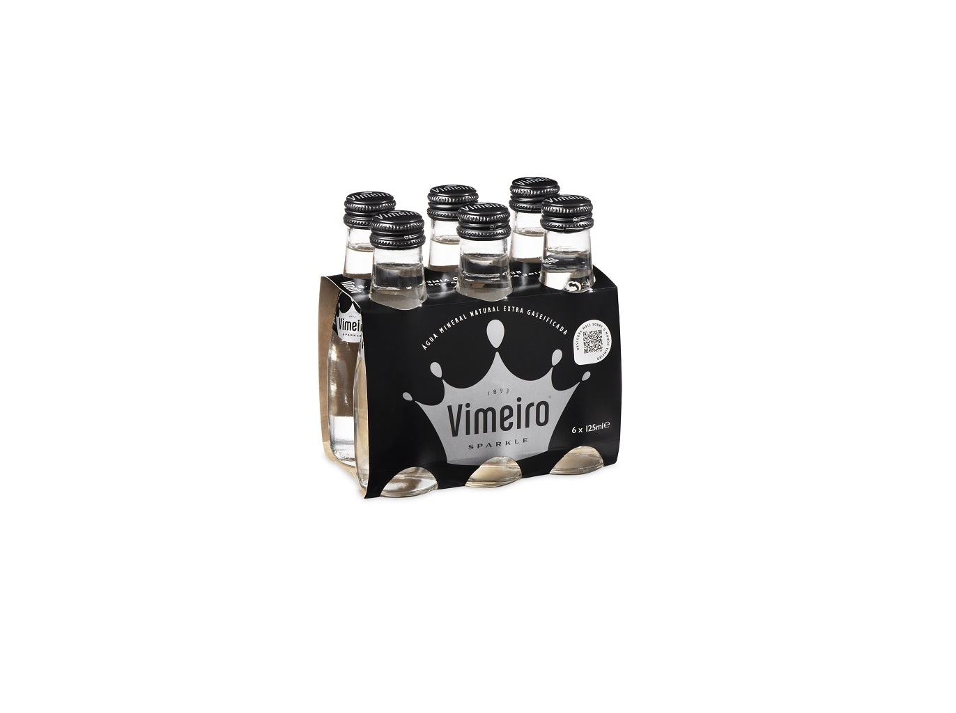 Água Vimeiro Sparkle Com Extra Gás 6x0.125l | Auchan