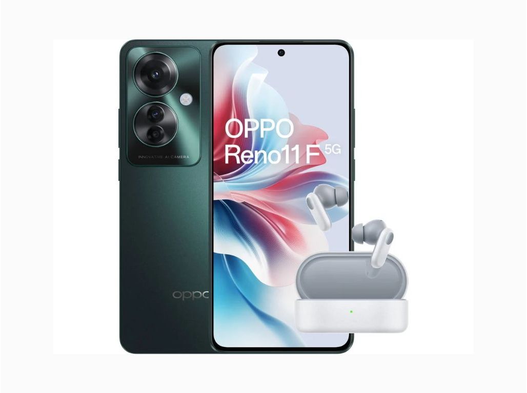 Bundle Oppo Reno11f 8gb 256gb Verde + Enco Buds2 Pro | Auchan
