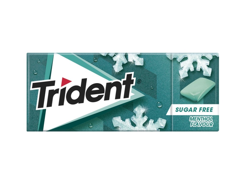 Pastilhas Trident Elásticas Sem Açúcar Extreme Menthol 14g | Auchan