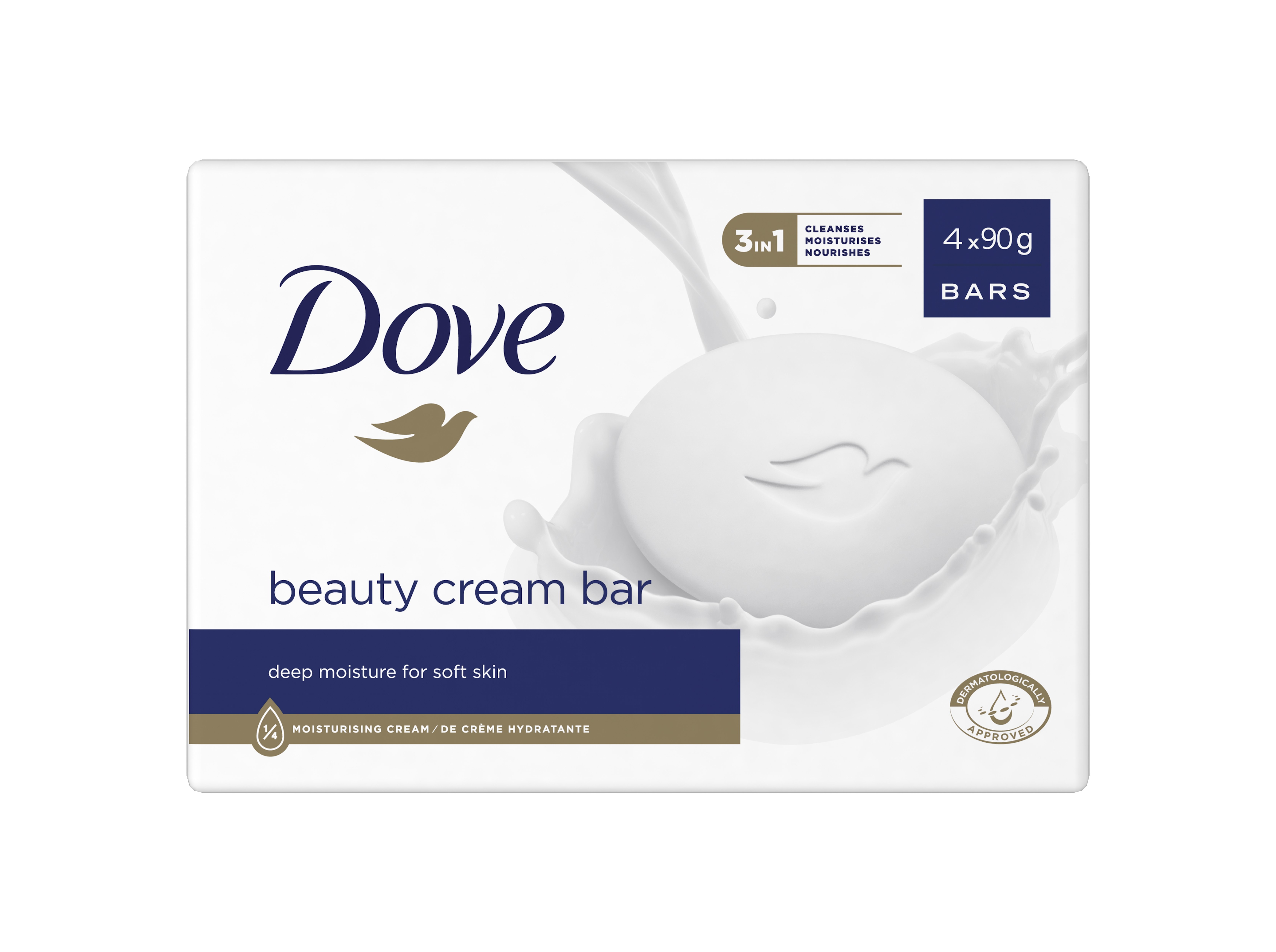 Sabonete Dove Regular 4x90gr | Auchan