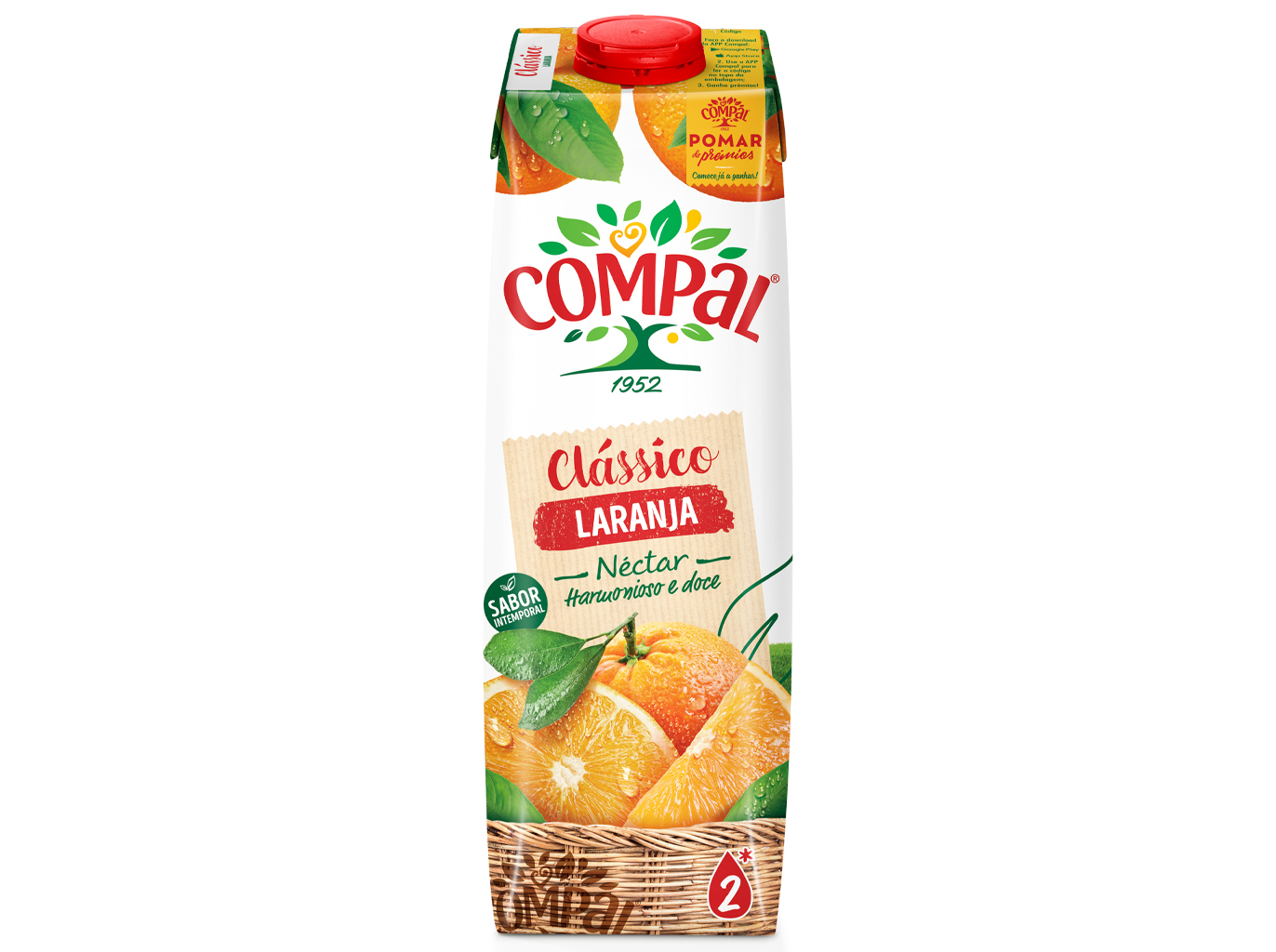Néctar Compal Clássico Laranja 1l | Auchan