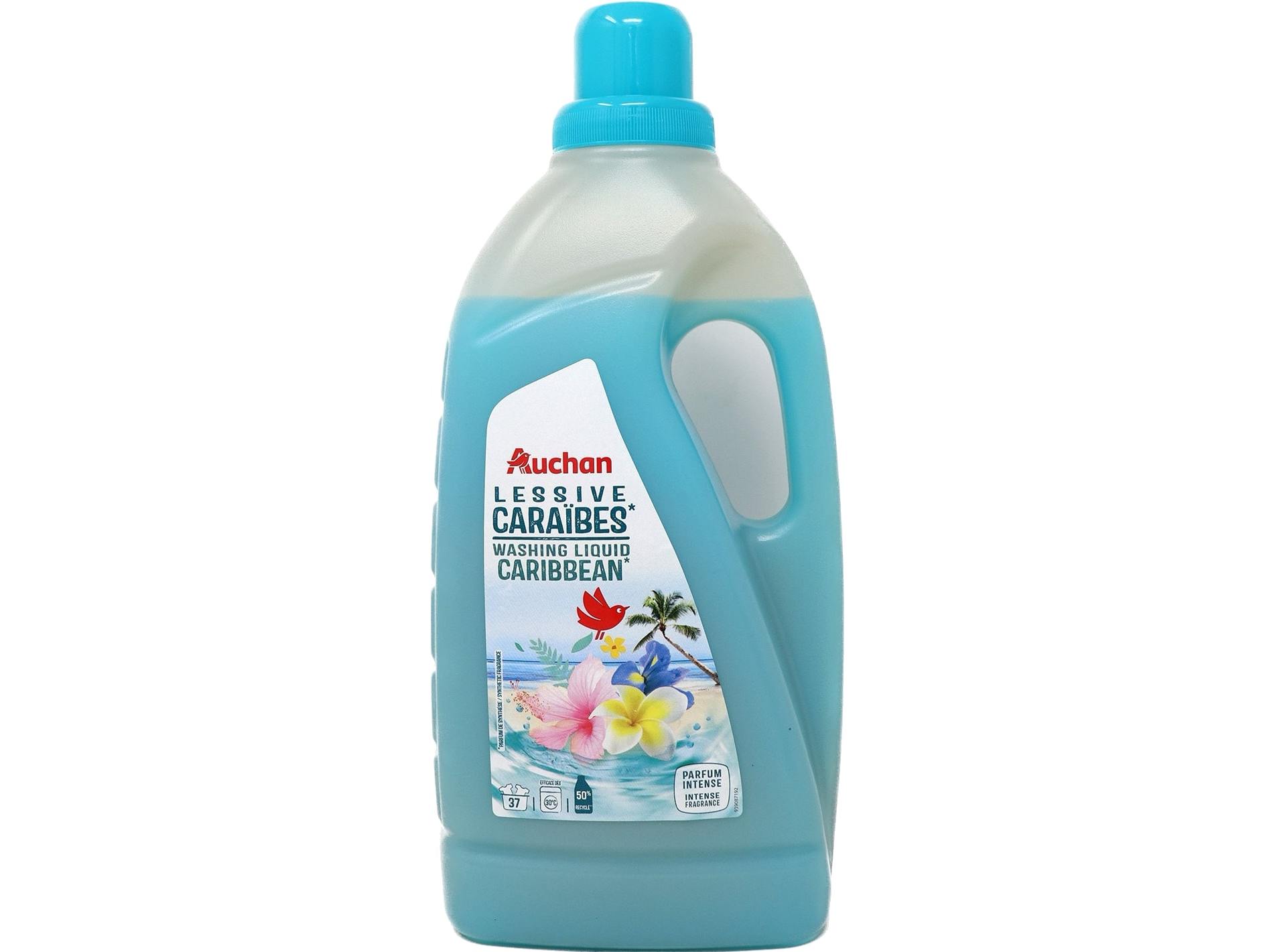 Detergente Roupa Máquina Líquido Auchan Caraíbas 37 Doses | Auchan