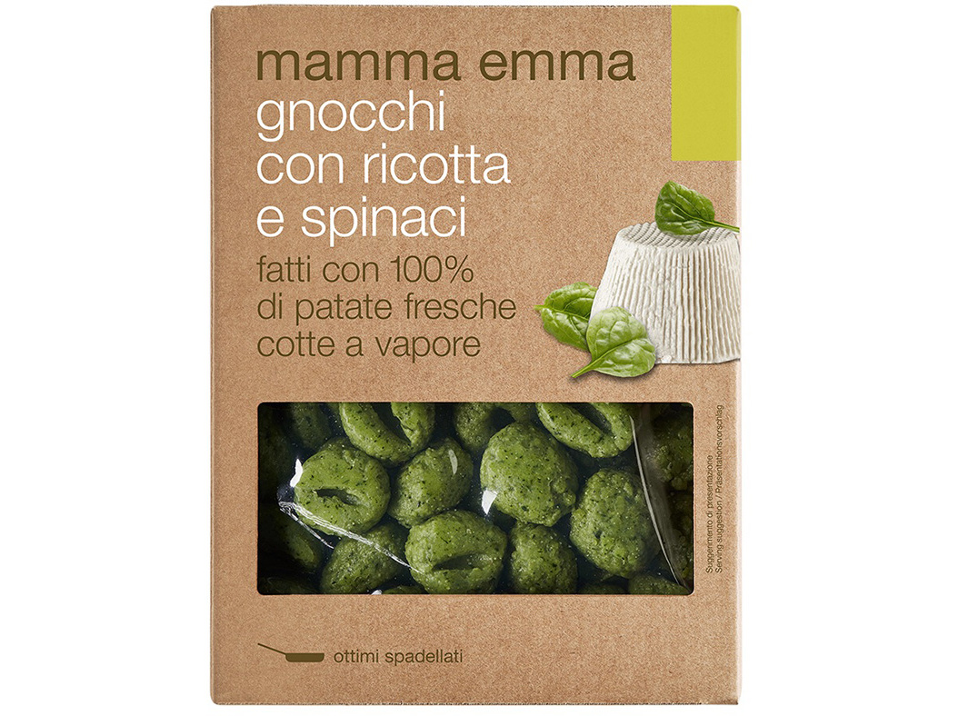 Gnocchi Mamma Emma Ricotta E Espinafres 400g | Auchan