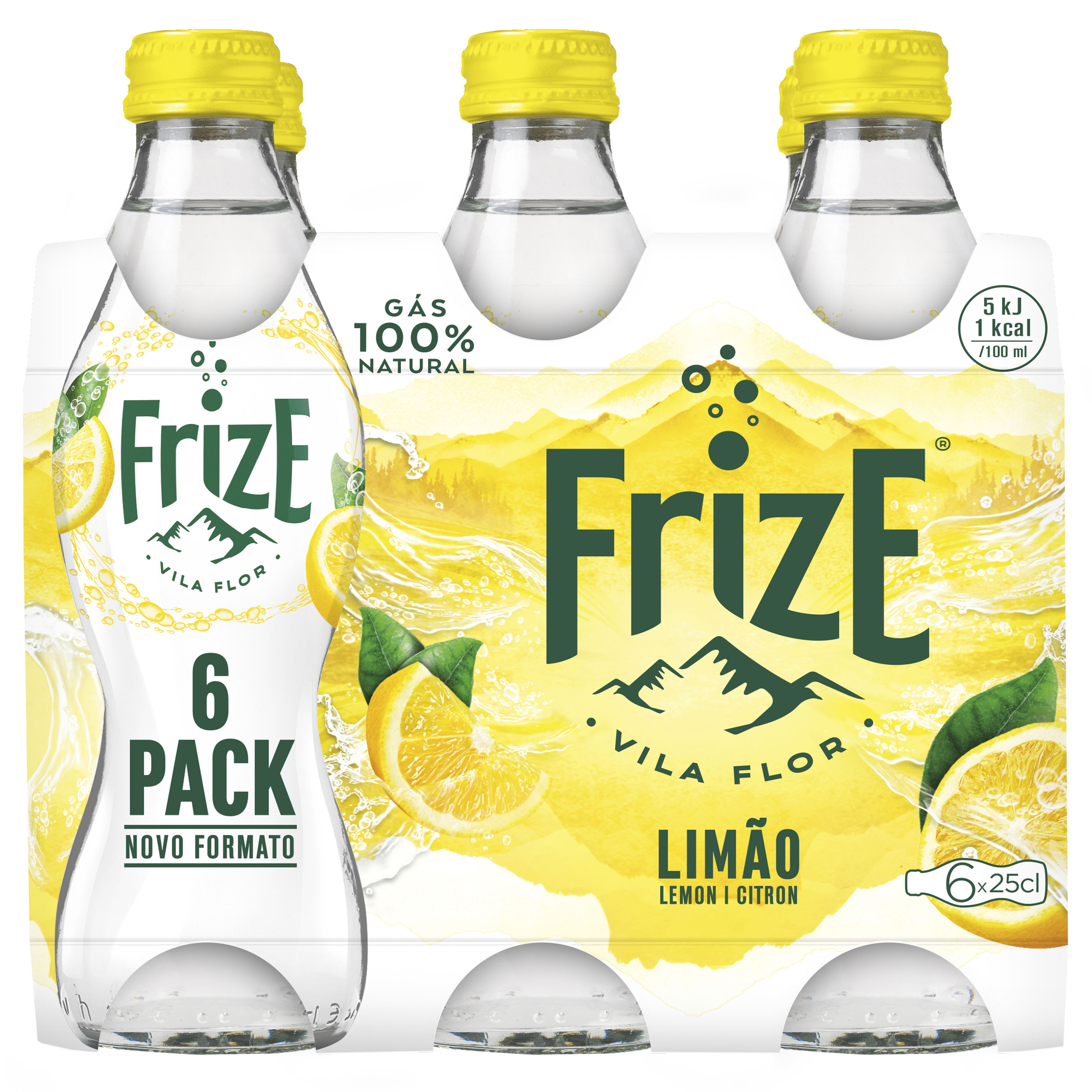 Bebida Com Gás Frize Limão 6x0.25l | Auchan