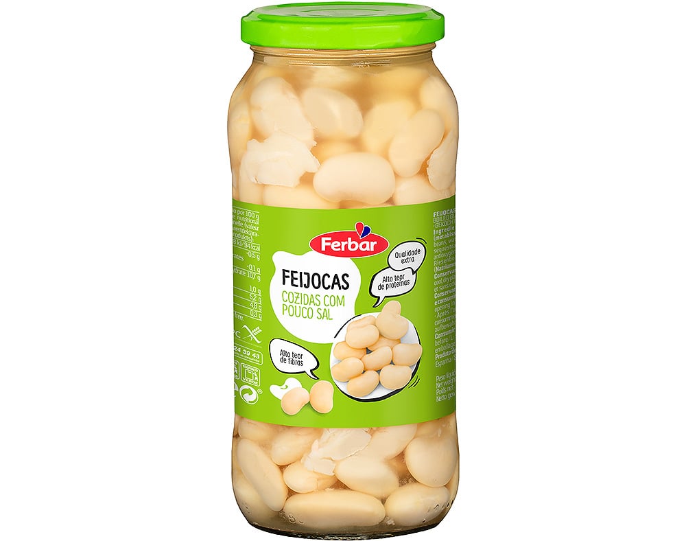 Feijocas Ferbar Frasco 560(400)g | Auchan