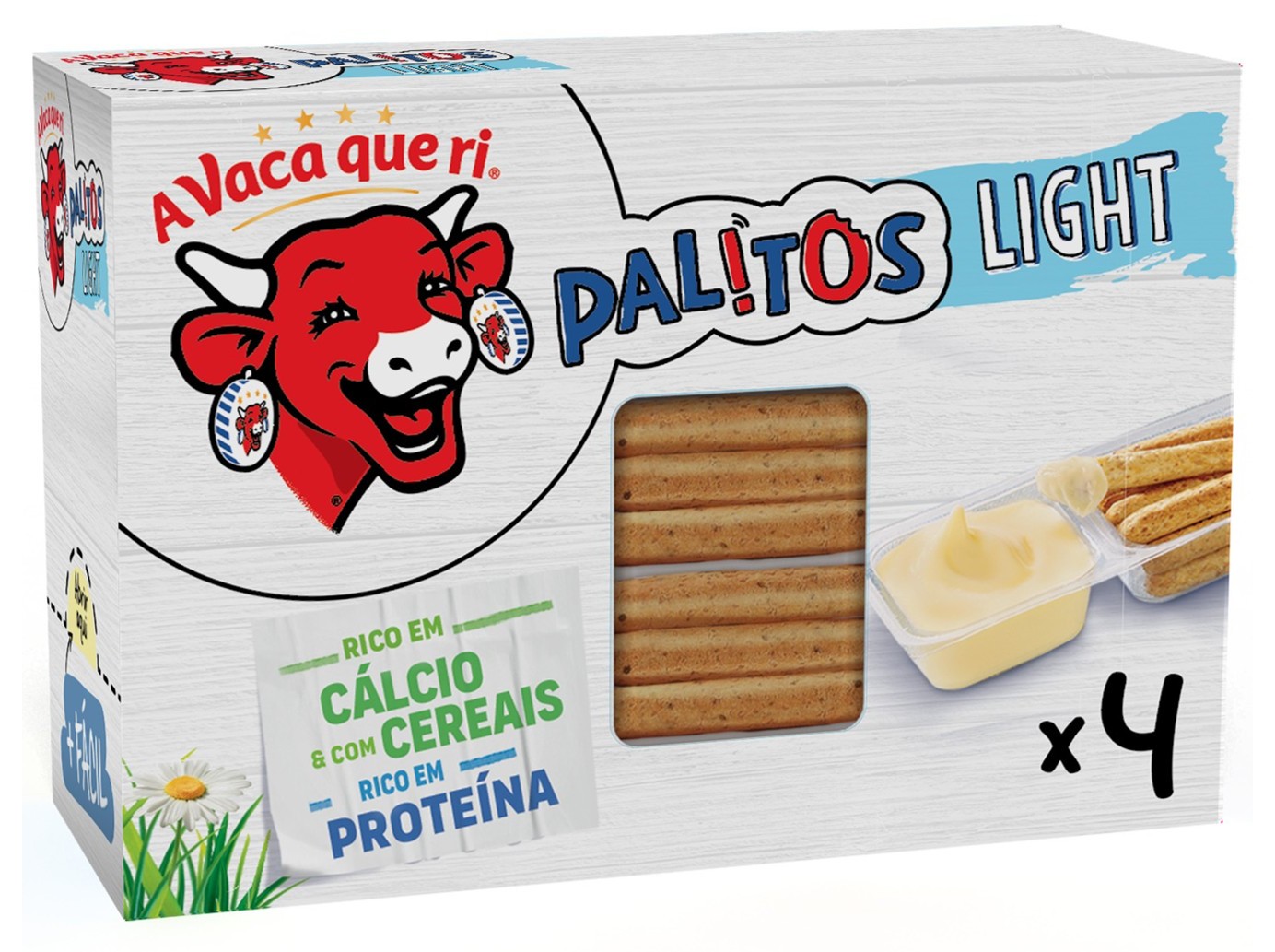 Queijo Light A Vaca Que Ri Palitos 4x35gr | Auchan
