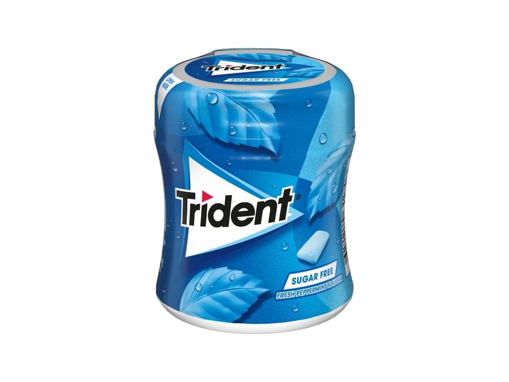 Pastilhas Trident Elásticas Bottle Peppermint 82.6g | Auchan