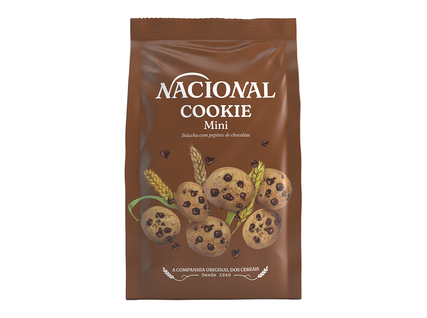 Bolacha Nacional Mini Cookies Chocomax Pepitas Chocolate 120g | Auchan