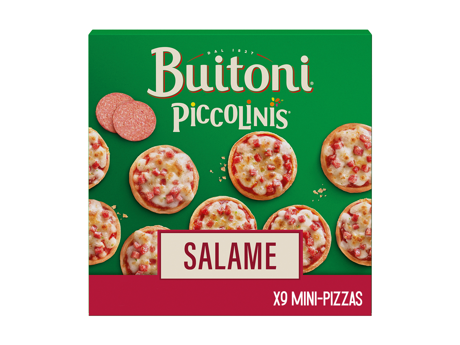 Mini Pizzas Buitoni Piccolinis Salame 270g | Auchan