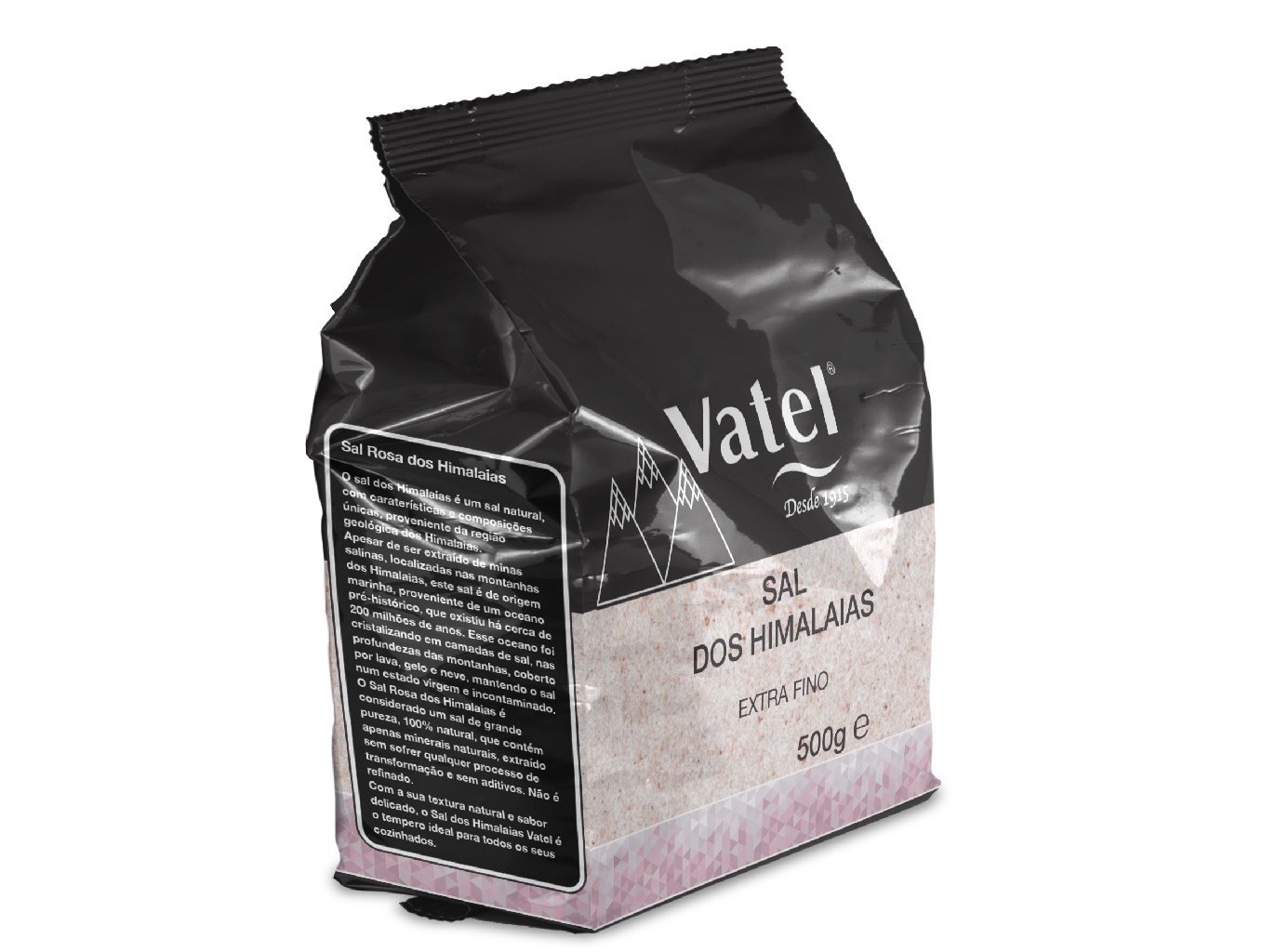 Sal Vatel Rosa Himalaias Extra Fino 500g | Auchan