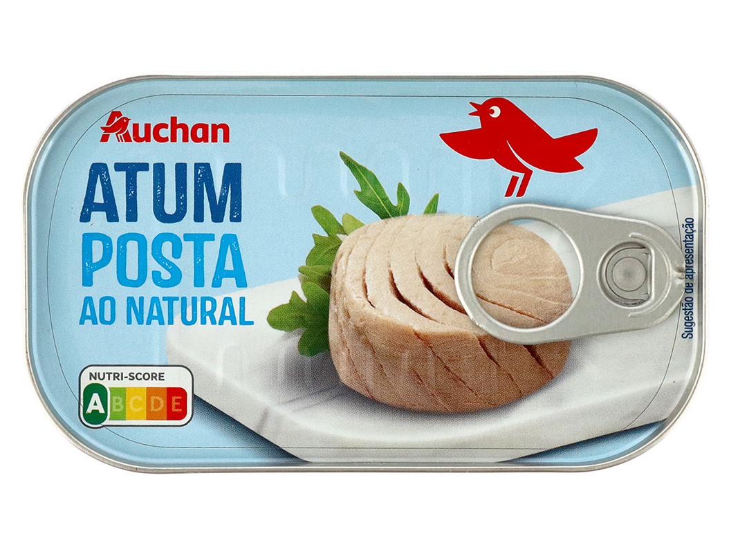 Atum Posta Auchan Ao Natural 120(84)g | Auchan