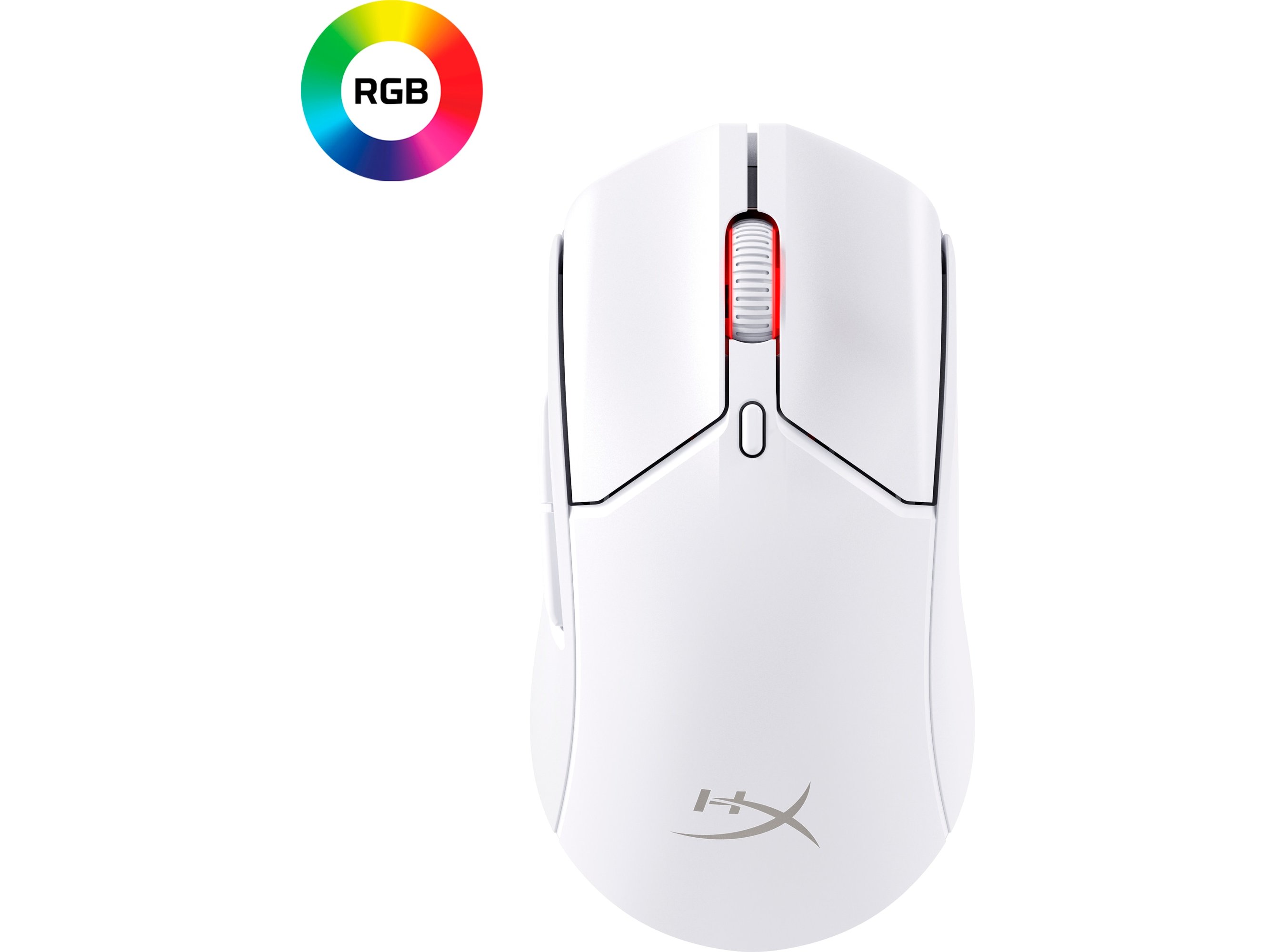 Rato Gaming Hyperx 6n0a9aa Branco Rgb | Auchan