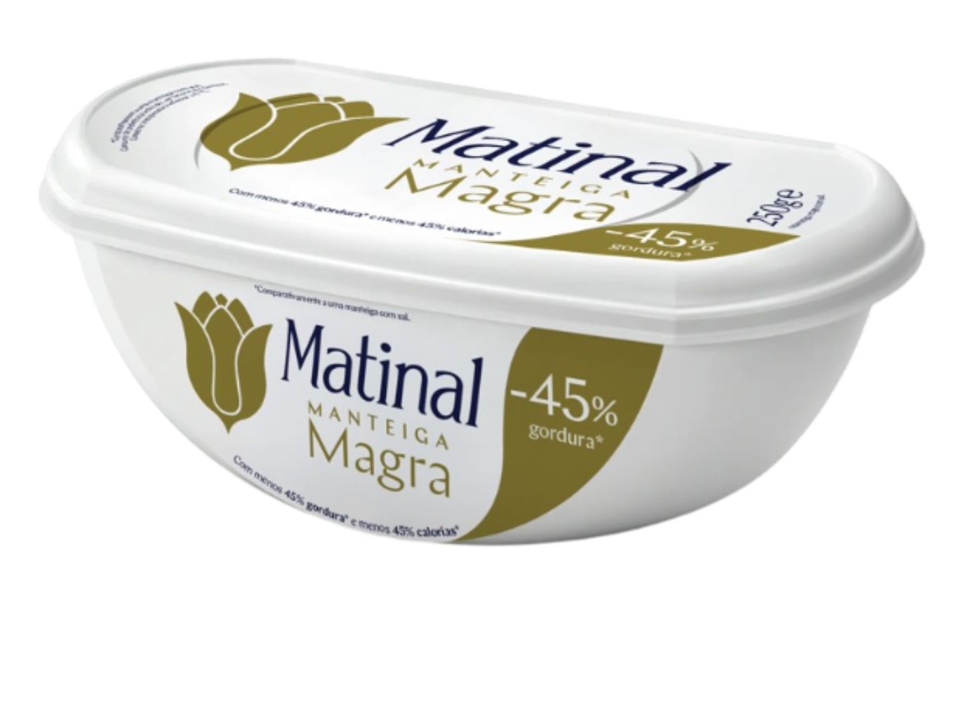 Manteiga Matinal Light - 45% Gordura 250g | Auchan