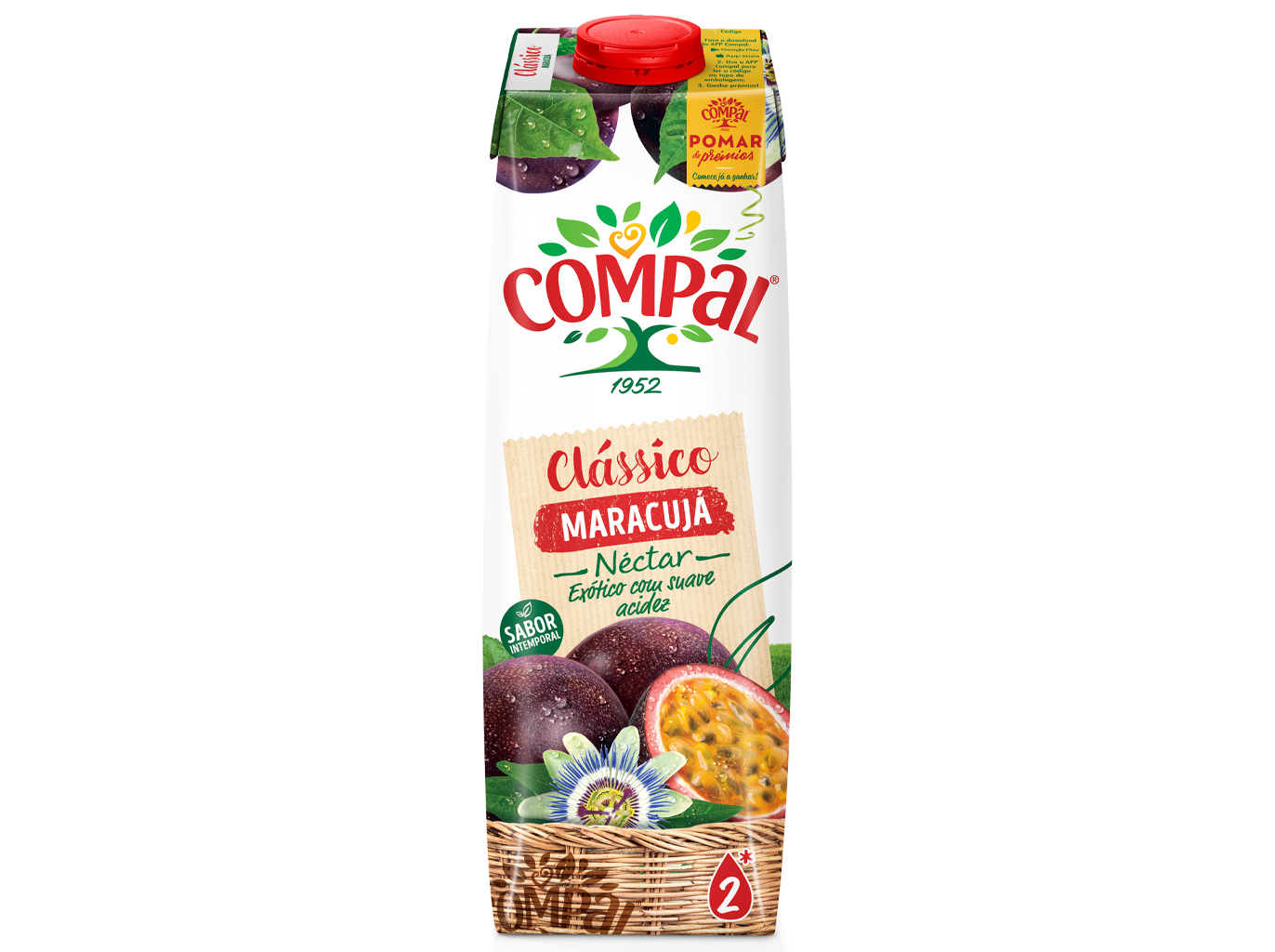 Néctar Compal Clássico Maracujá 1l | Auchan