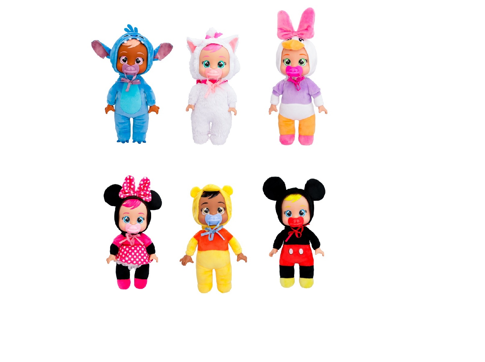 Boneca Tiny Cuddles Cry Babies Disney Modelos Sortidos | Auchan