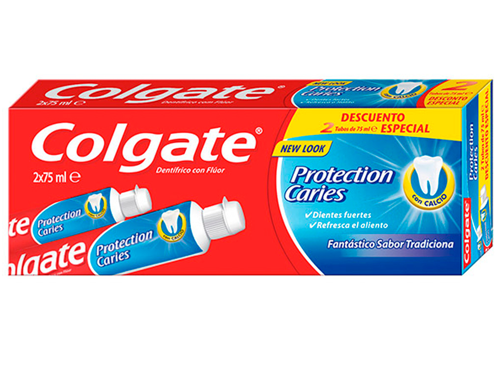 Pasta De Dentes Anti-cáries Colgate 2x75ml | Auchan