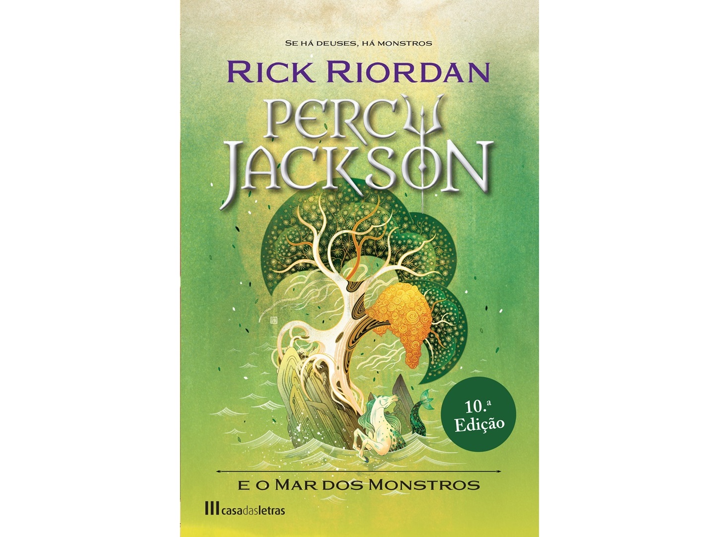 Livro Percy Jackson E O Mar Dos Monstros De: R. Riordan | Auchan