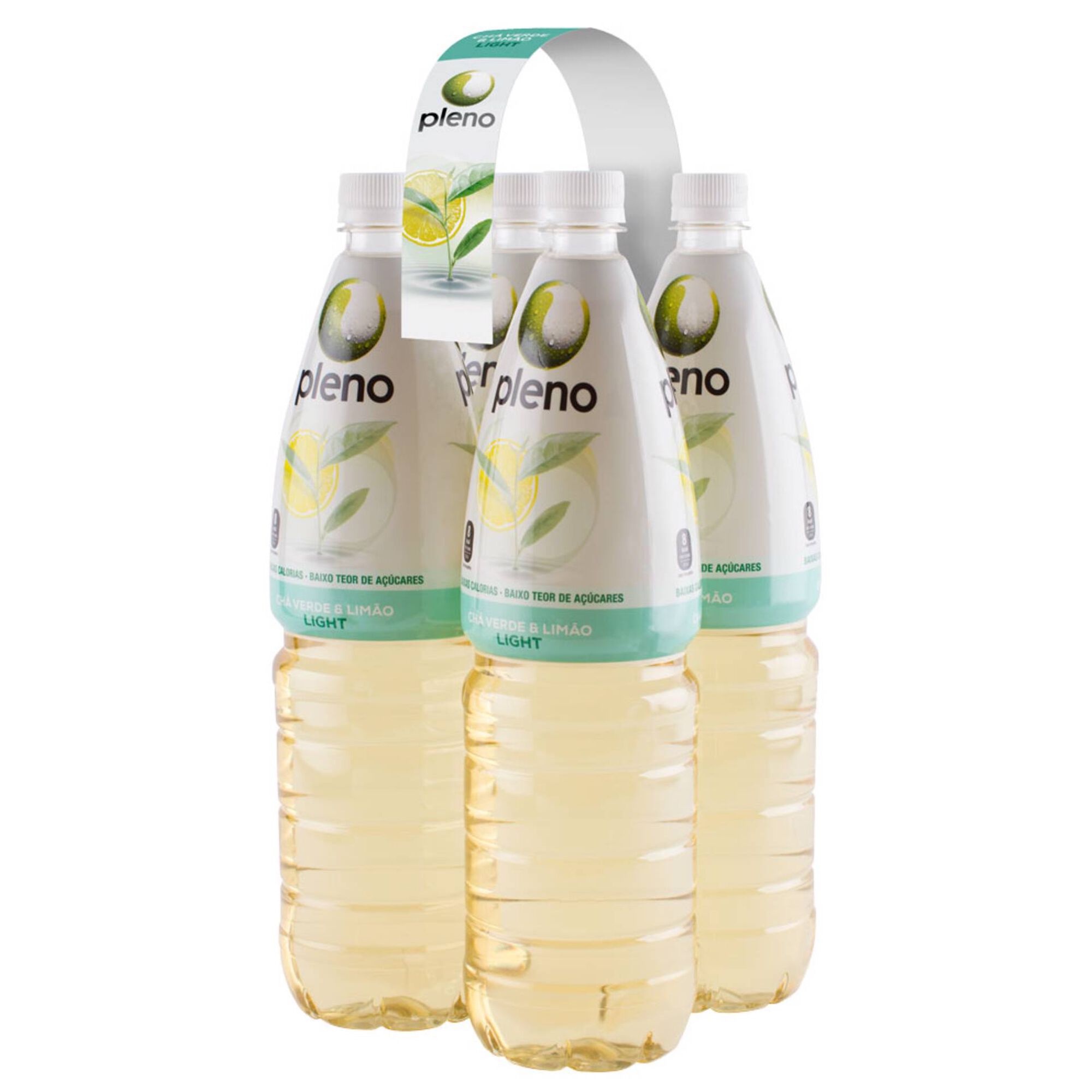 Bebida Pleno Chá Verde Limão Light 4x1.5l | Auchan